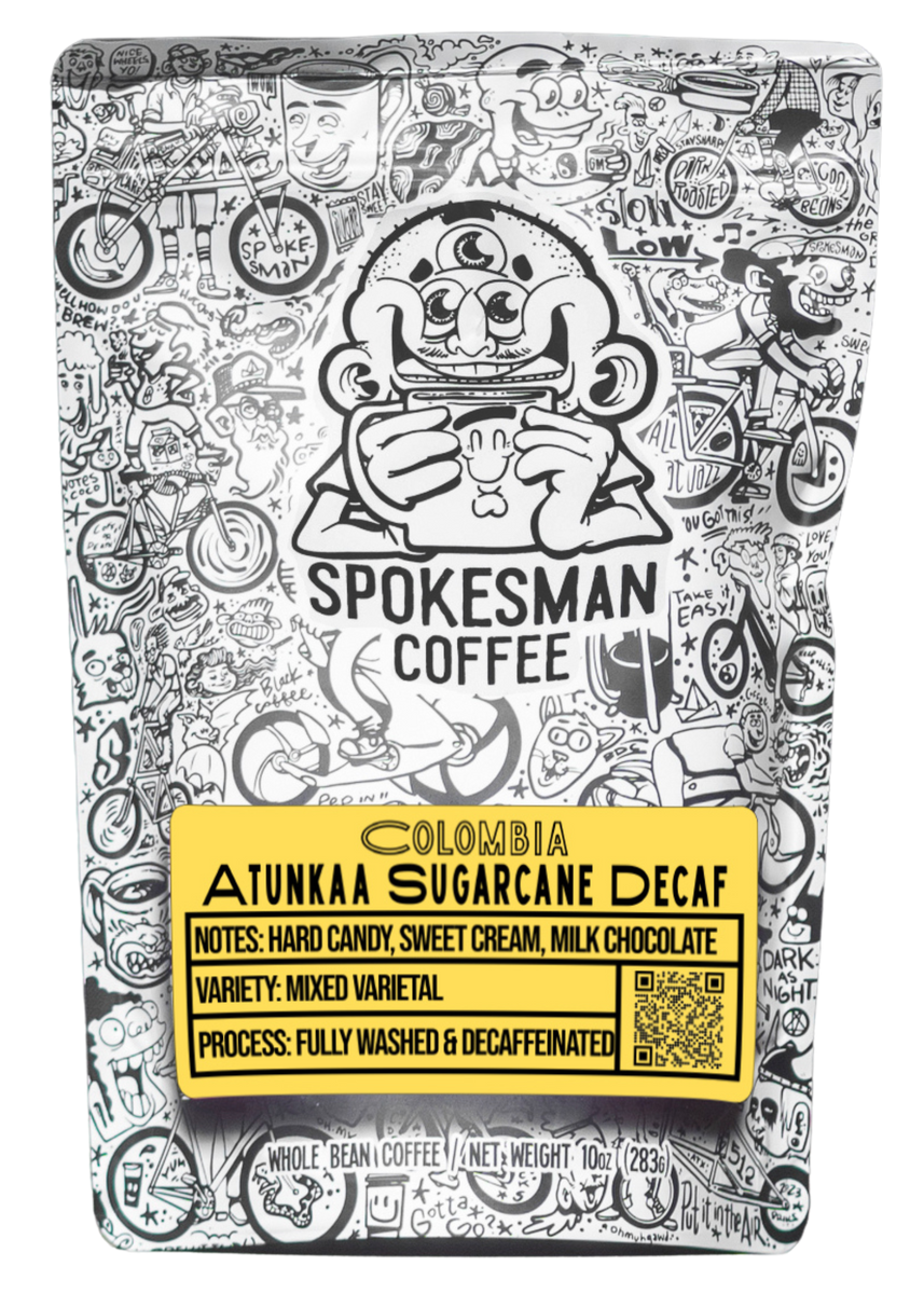 COLOMBIA - Atunkaa Sugarcane DECAF – Spokesman Coffee